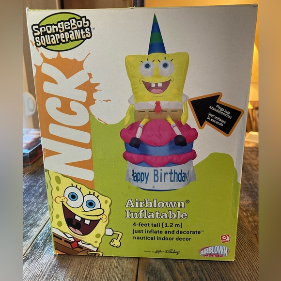 Nickelodeon | Party Supplies | Spongebob Squarepants Airblown ...